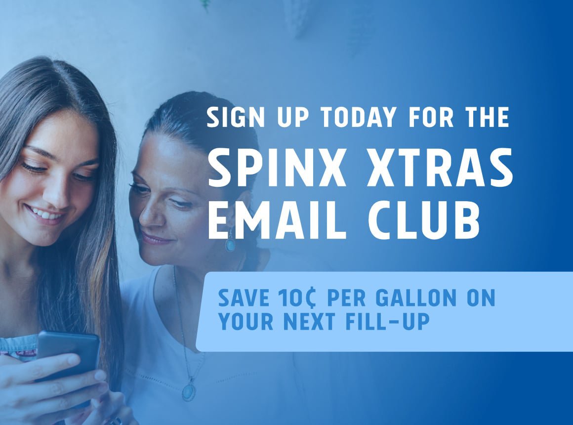 Spinx Xtras | Save on Gas and Stack Rewards